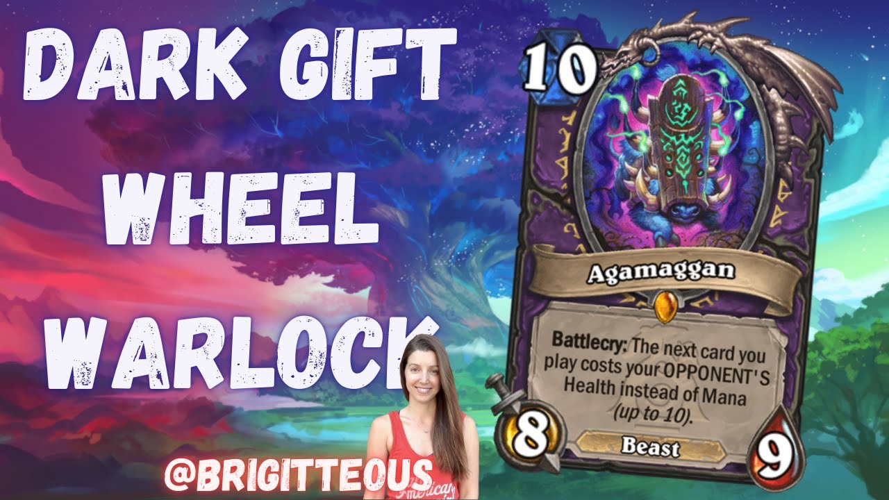 Dark Gift Wheel Warlock 🐉 Hearthstone Emerald Dream Theorycrafting ...
