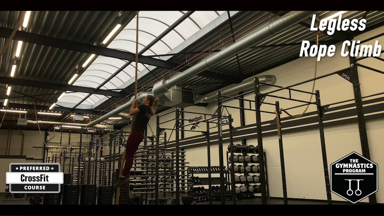 Legless Rope Climb: Gymnastics Programming - YouTube
