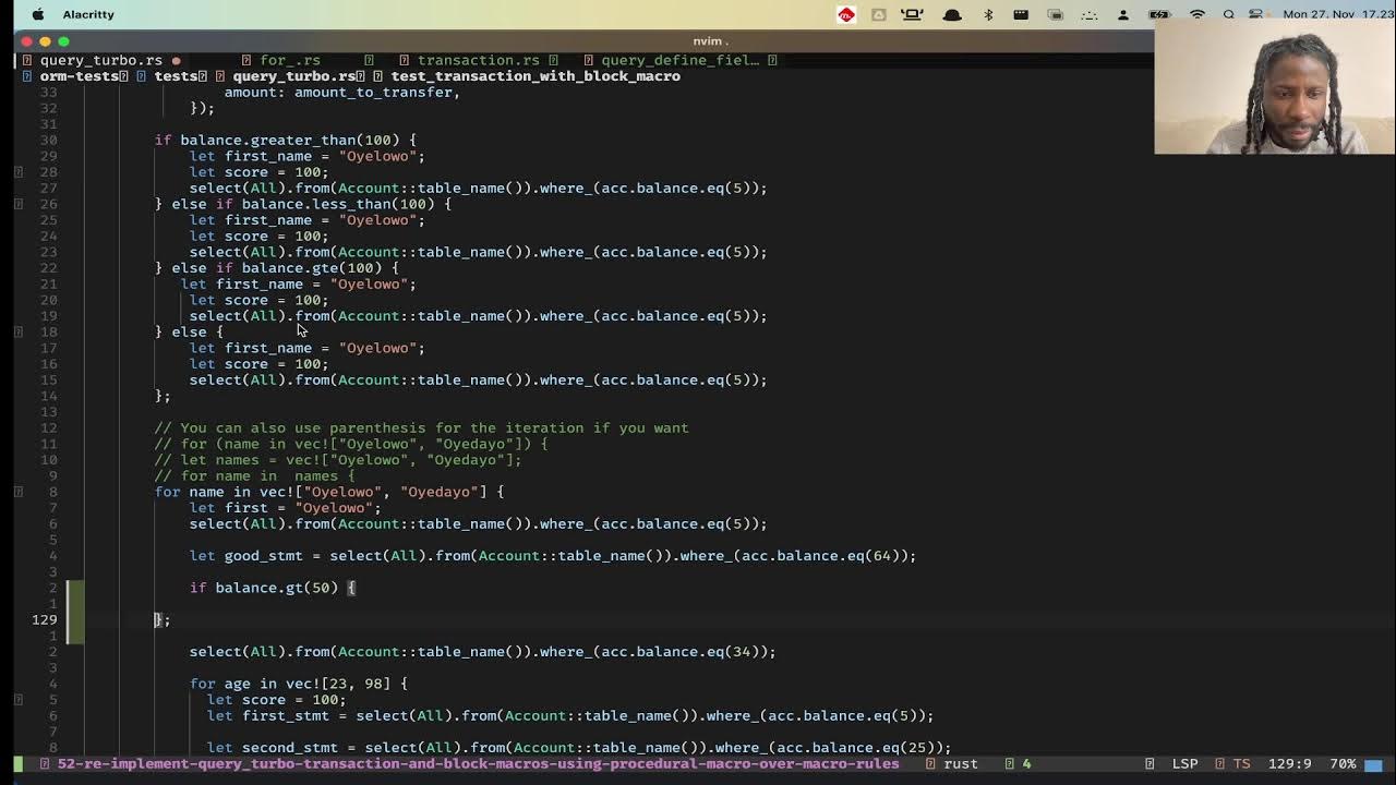 Oss Rust Metaprogramming Future Query Builder Surrealorm Database 2 Youtube