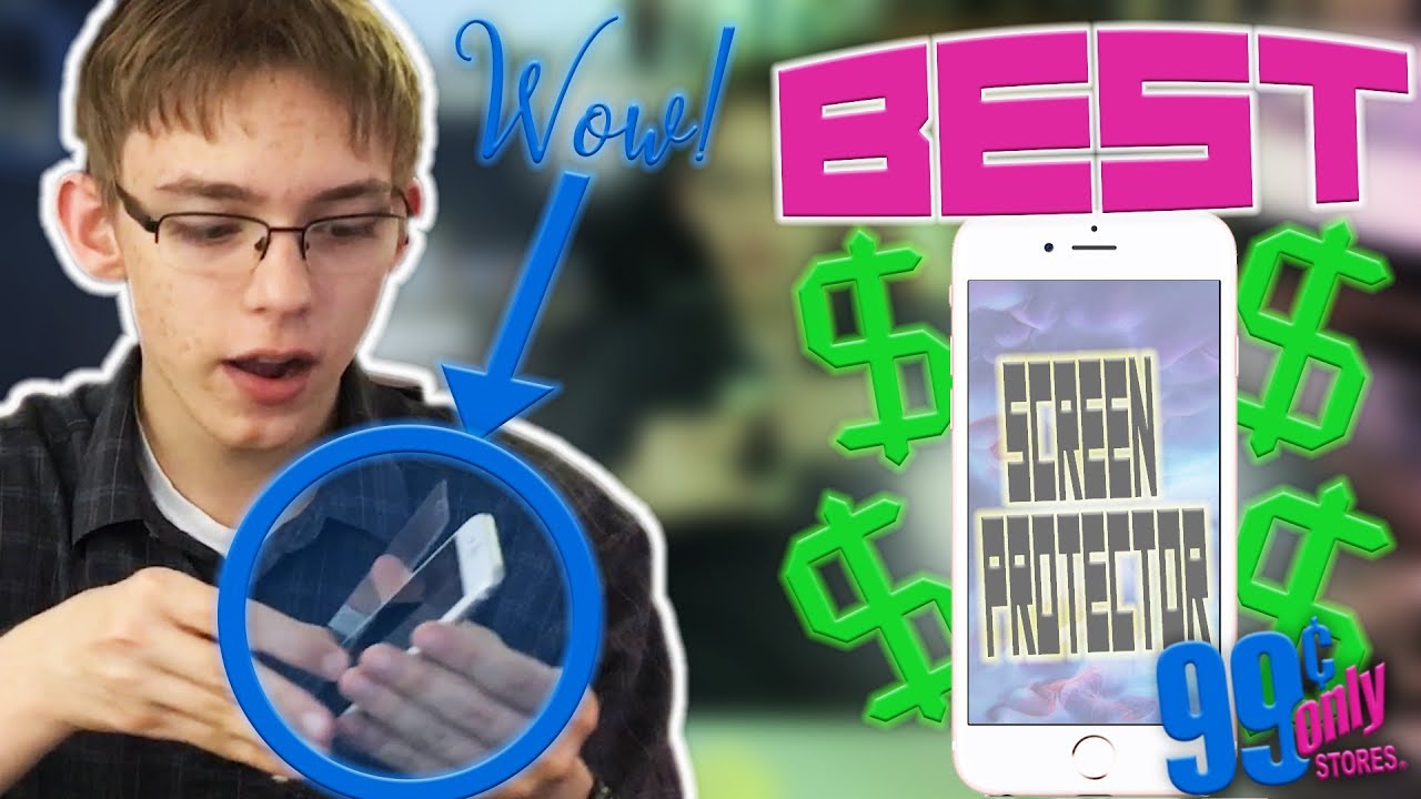 Best 99¢ Store Product... EVER! | Screen Protector - YouTube