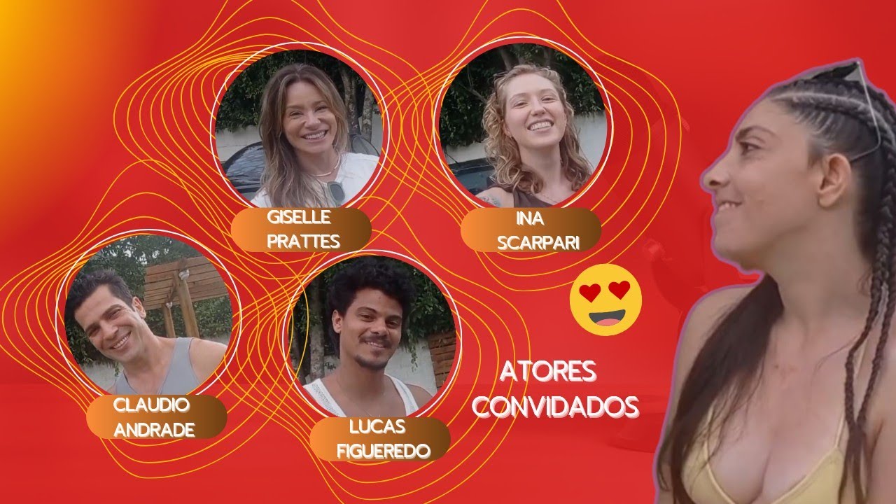 ENTREVISTANDO GISELLE PRATTES CLÁUDIO ANDRADE LUCAS FIGUEREDO E INA ...