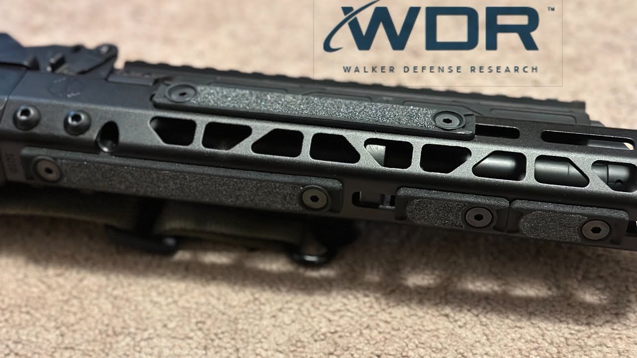 NILE Silicon Carbide rail panels | Walker Defense Research - YouTube