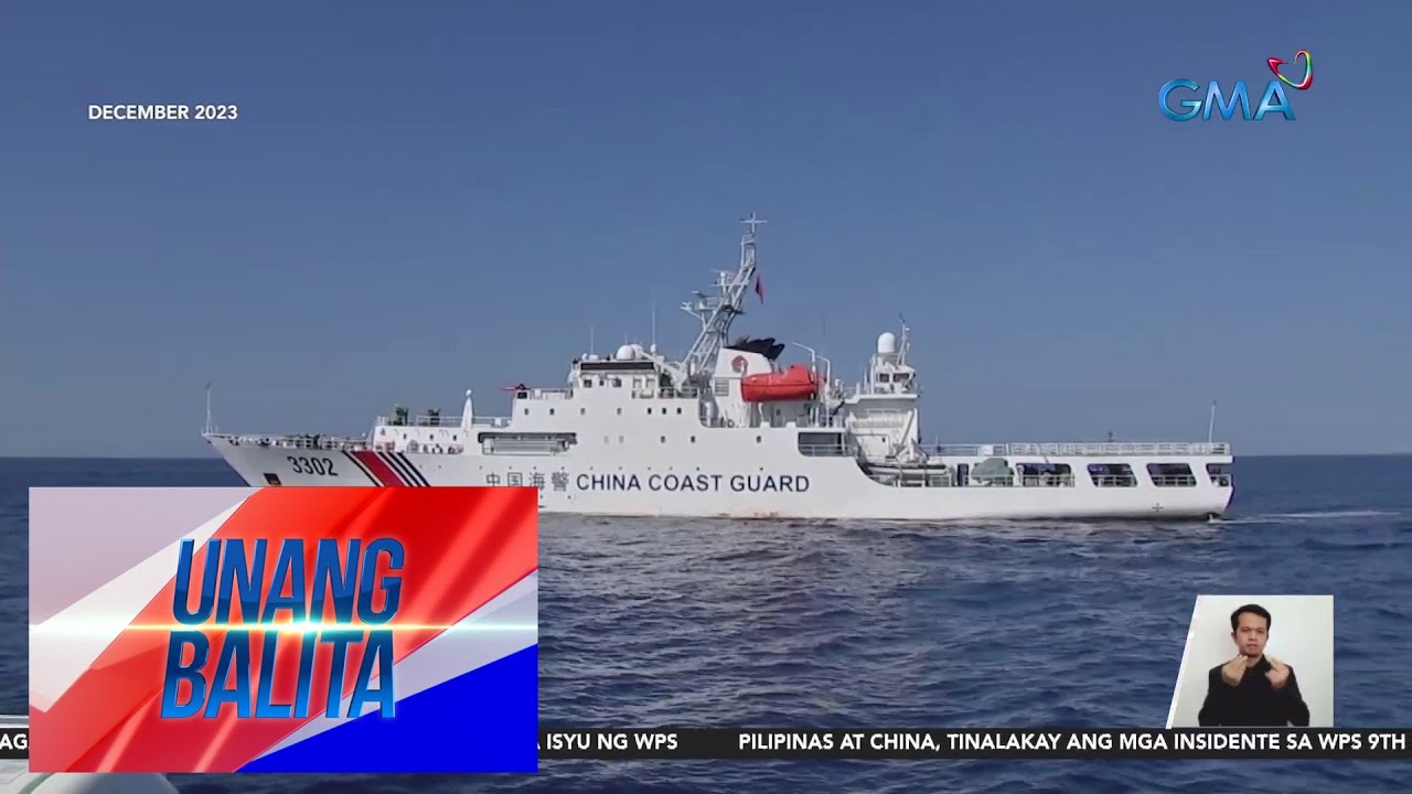 Barkong CCG 3302, namataan muli sa loob ng West Philippine Sea | Unang ...