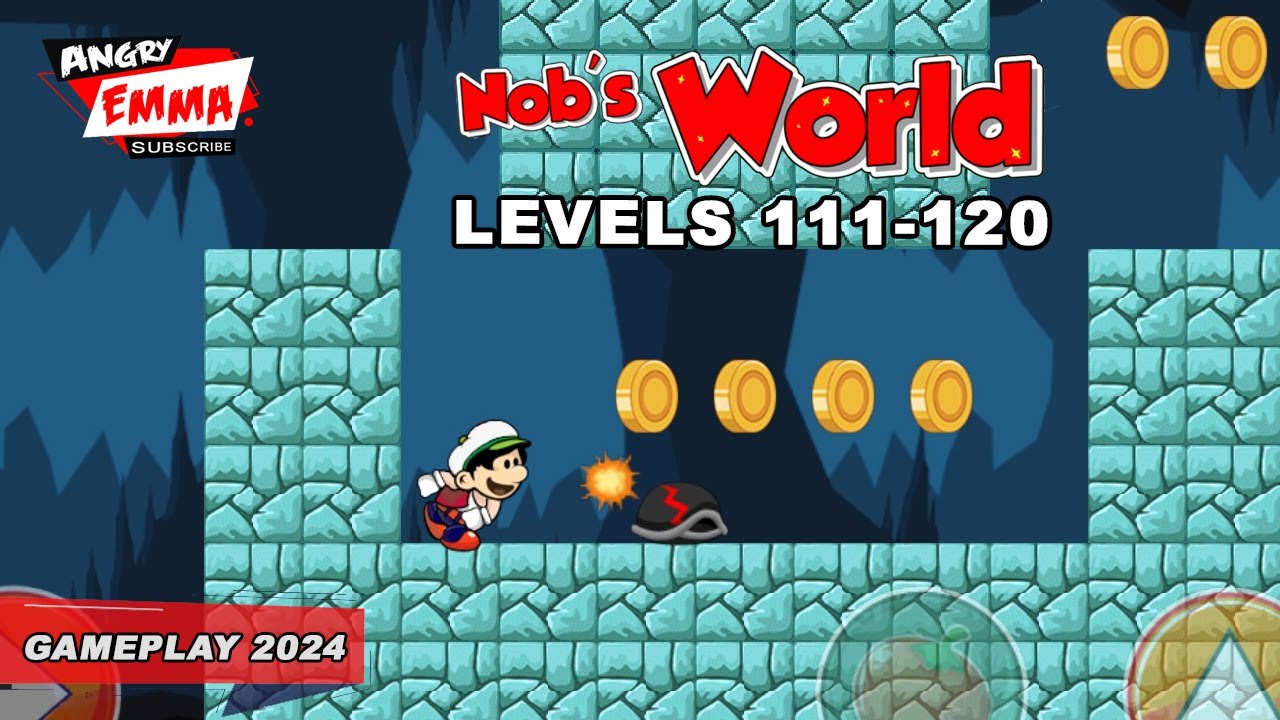 Nob's World - Levels 111-120 - YouTube