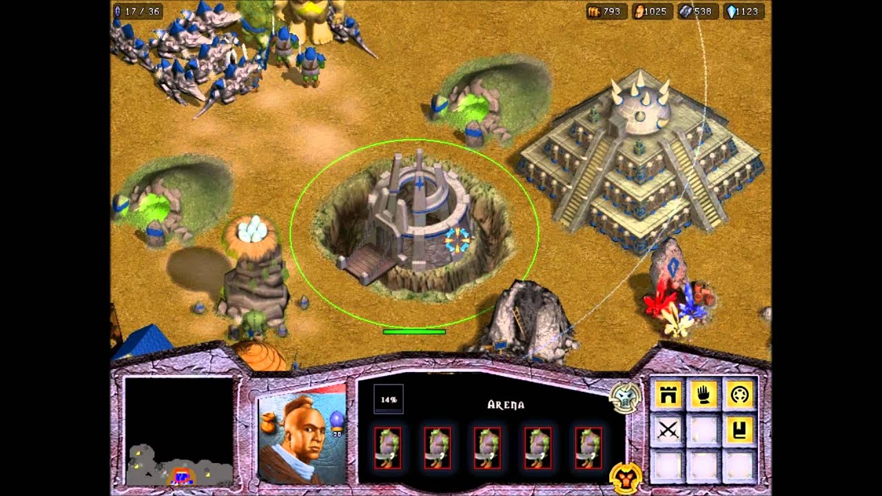 Warlords Battlecry; Darkness Campaign Chapter 4, Map 2, Temple of ...
