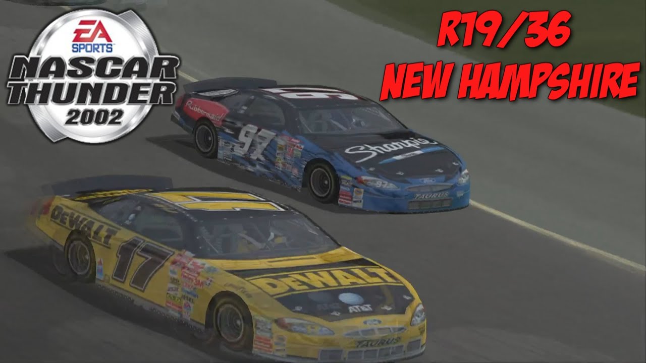 (Bad Luck Finally Strikes) NASCAR Thunder 2002 Season Mode R19/36 At ...