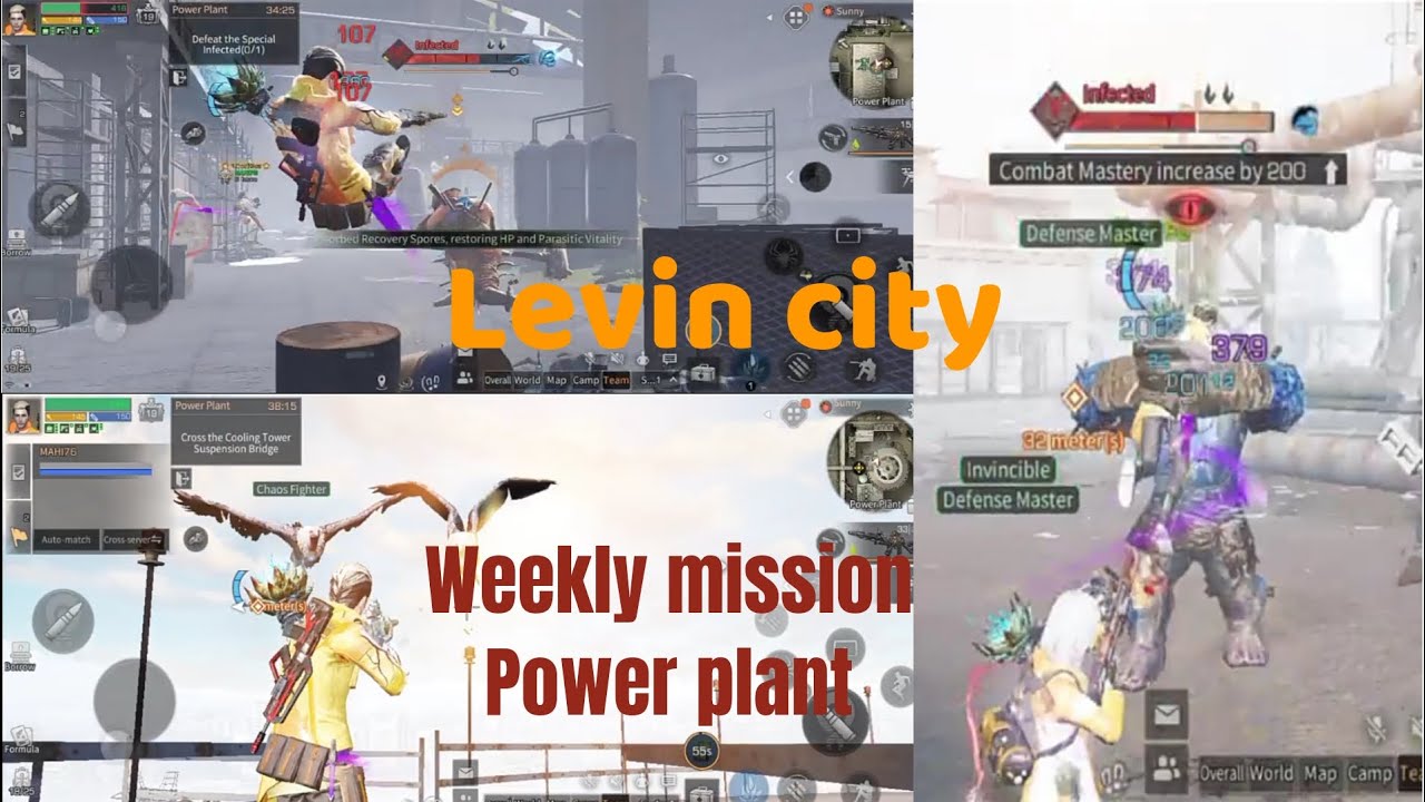 Levin city weekly mission ( power Plant) guide Lifeafter 2023 - YouTube