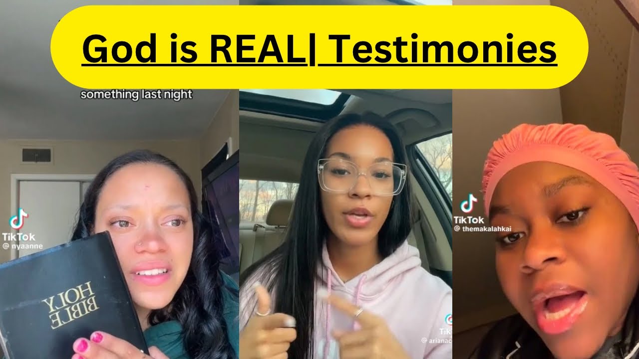 God is REAL: raw and unfiltered testimonies| denae for Christ - YouTube
