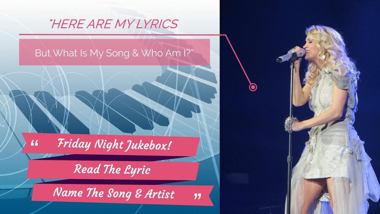 JUKEBOX FRIDAY NIGHT Trivia / Name the Song & Artist / 25 Qs - YouTube