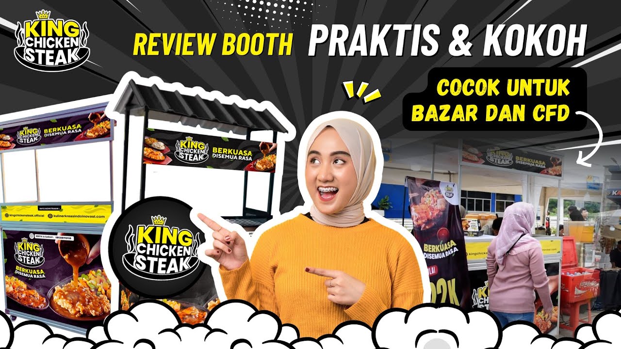 Review Booth Gold King Chicken Steak I Boothnya Praktis Kokoh & Mudah ...