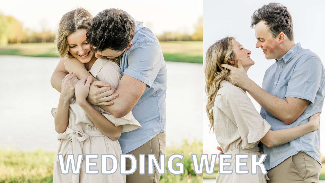 WEDDING WEEK VLOG | countdown to my wedding day - YouTube