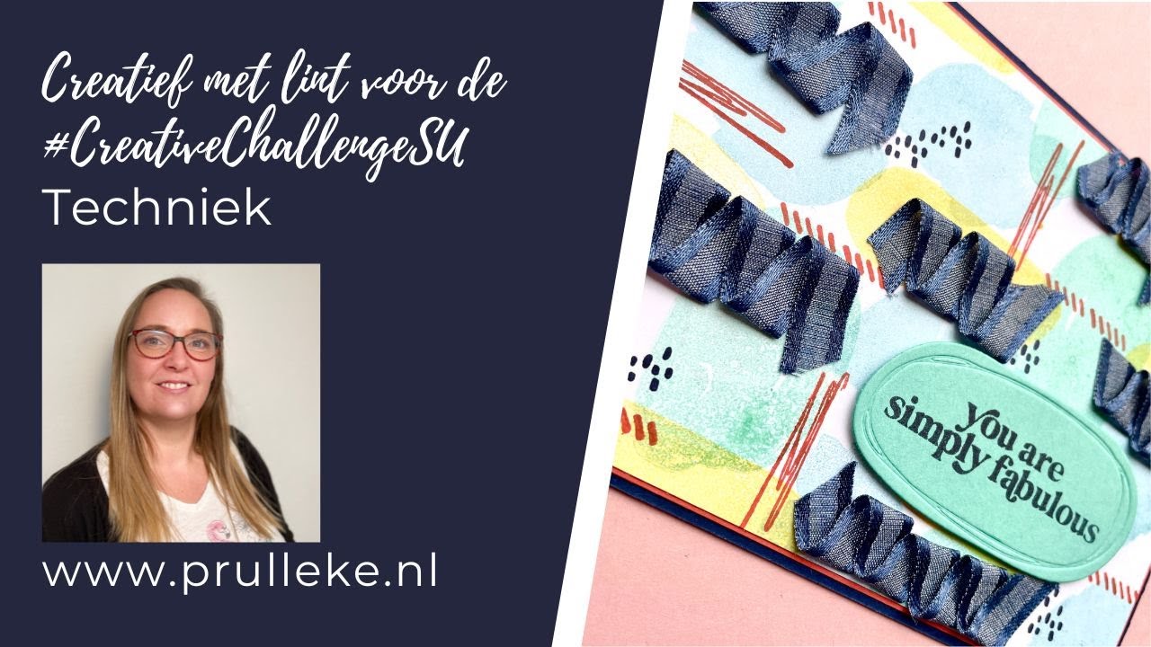 Creatief met lint voor de #CreativeChallengeSU Techniek - YouTube