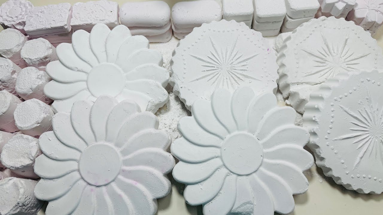 Variety Shape Fresh Dyed Chalk | Oddly satisfying ASMR | @ColourChalk ...