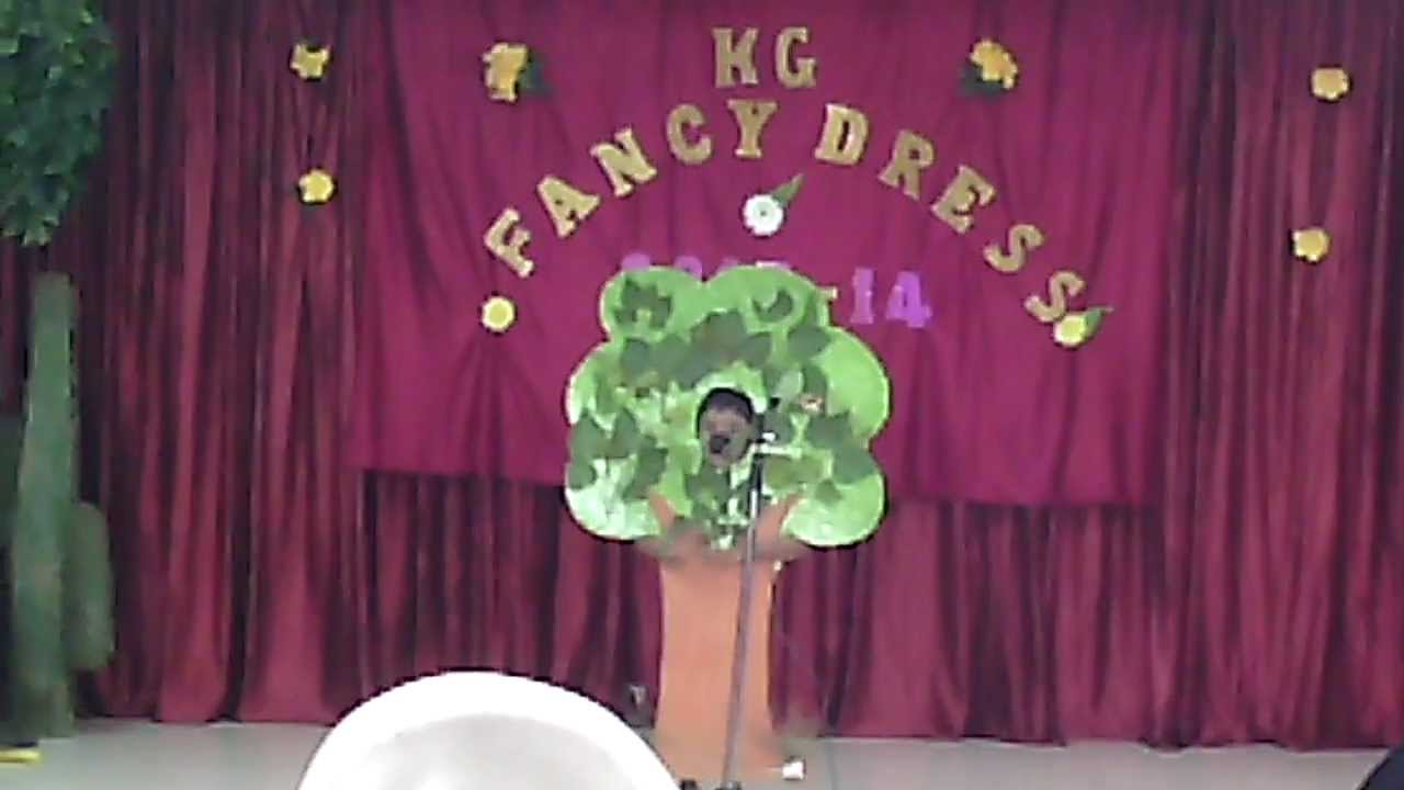 Save Trees save Earth FANCY DRESS COMPETITION - YouTube