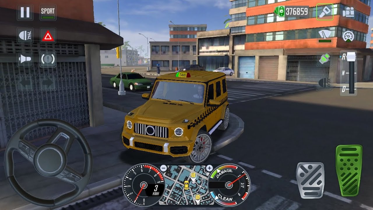 Taxi Simulator 2023 Mercedes G Wagon Android Gameplay Video 😎🔥 || Real ...