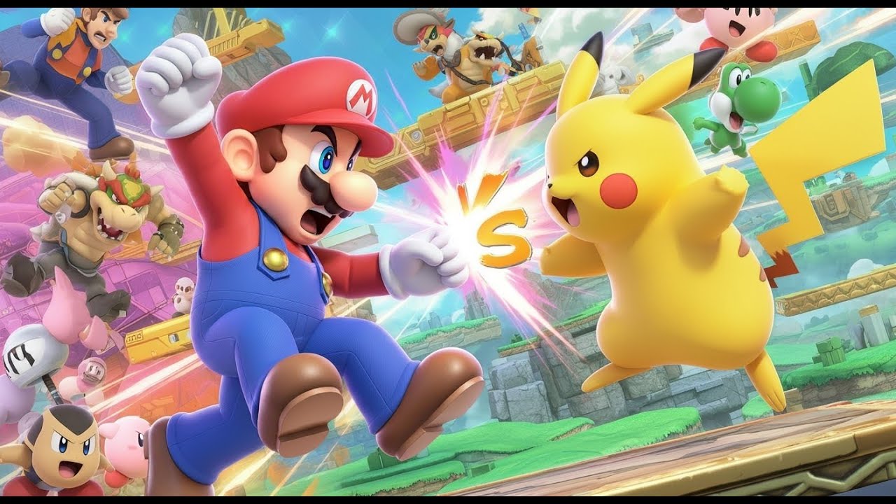 MARIO VS PIKACHU - MARIO - COPA SMASH - PARTE 4 - SMASH BROS ULTIMATE ...