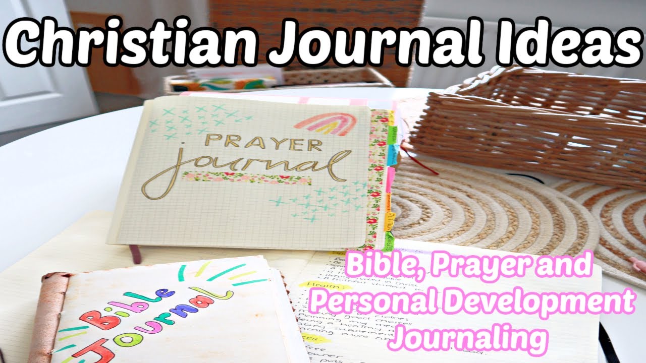 CHRISTIAN Journaling ideas | Bible Journal | Prayer Journal | Personal ...