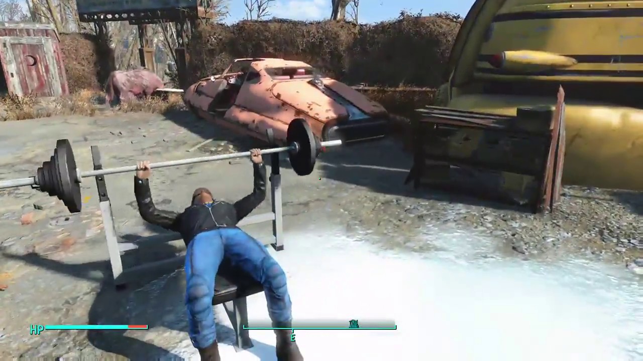 Fallout 4: Red Rocket Greaser Settlement Hangout re-visit [No Mods ...