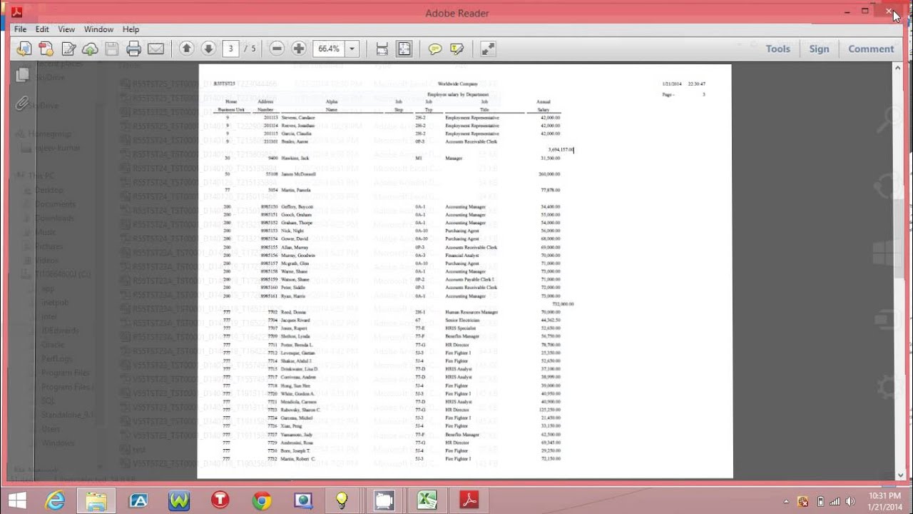 JD Edwards Report Writing With Level Break and Event Rules - UBE - YouTube