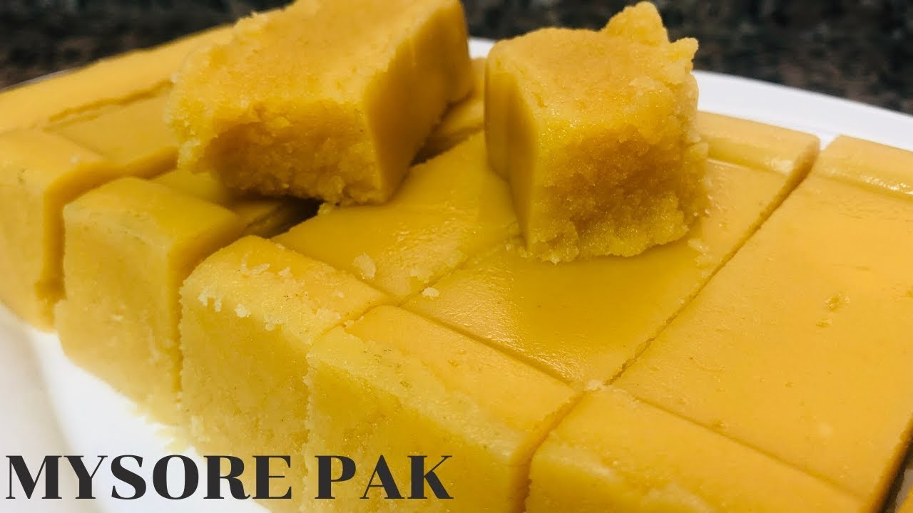 Sree Krishna Sweets Mysore Pak / Mouth Melting Recipe/ Perfect Recipe ...