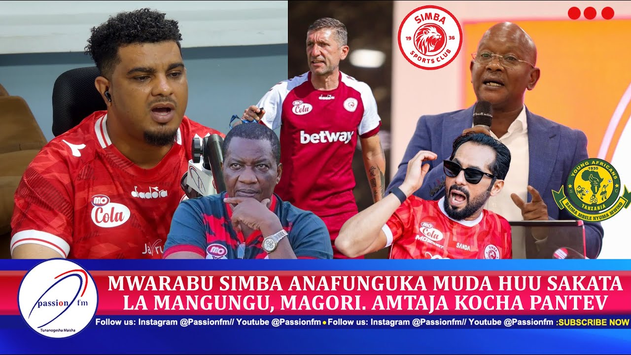 🔴#LIVE : MWARABU SIMBA ANAFUNGUKA MUDA HUU SAKATA LA MANGUNGU, MAGORI ...