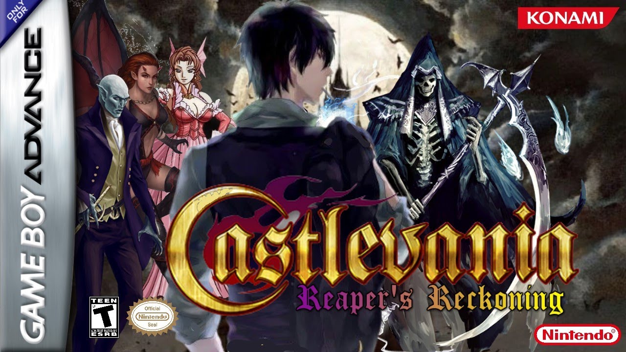Castlevania: Reaper's Reckoning - Hack of Aria of Sorrow (GBA) - YouTube
