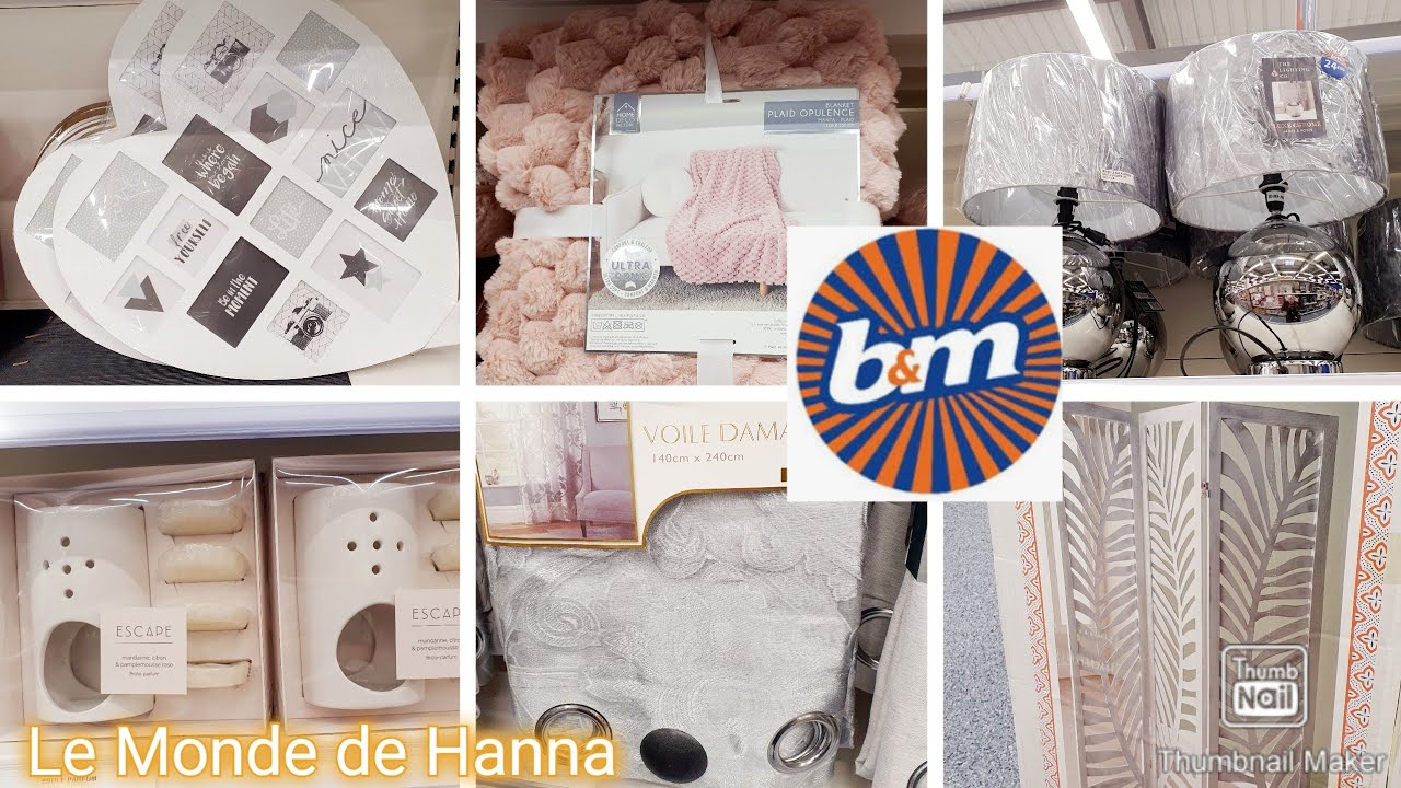 B&M FRANCE ARRIVAGE 29-01 DÉCORATION INTÉRIEURE - YouTube