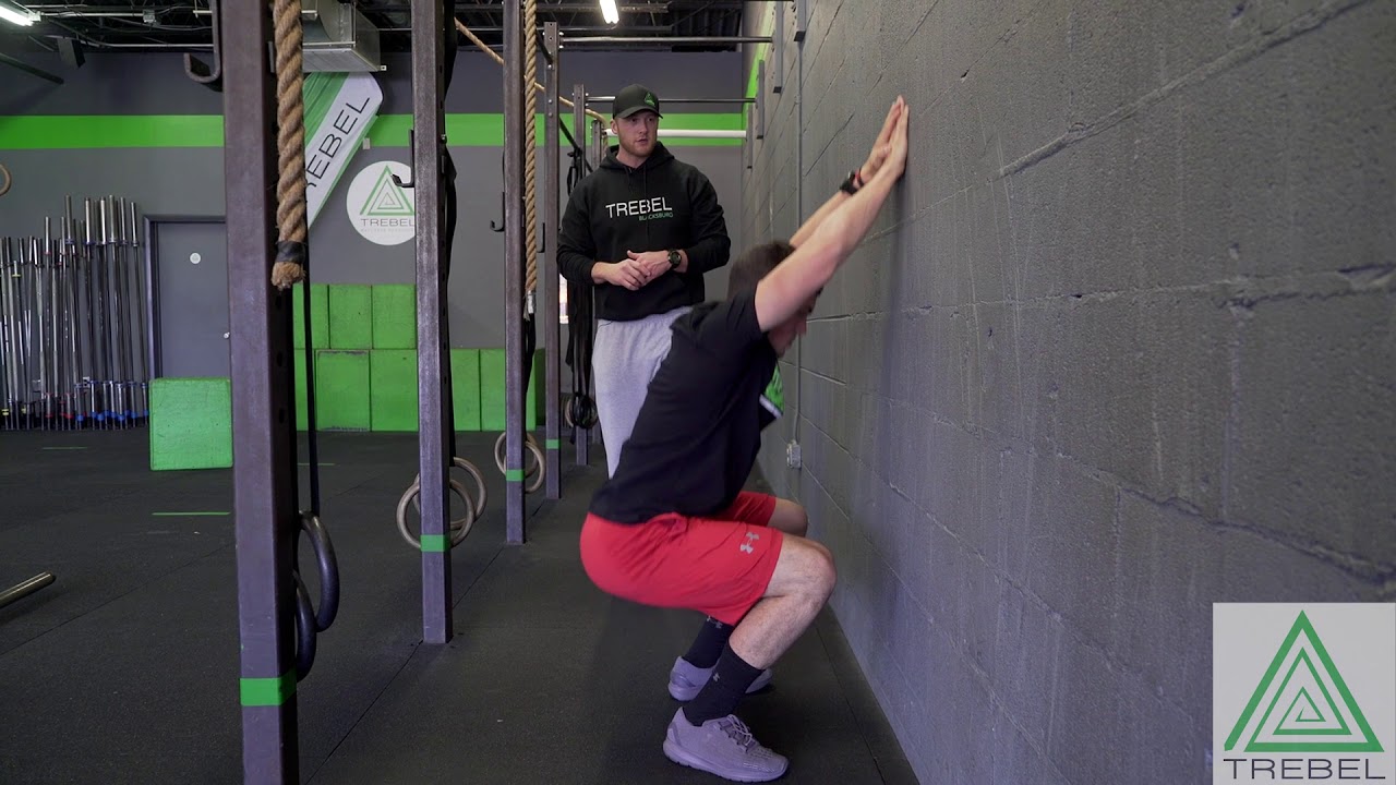 WALL SQUAT TEST | Hands Over Head | TREBEL | Blacksburg Personal ...