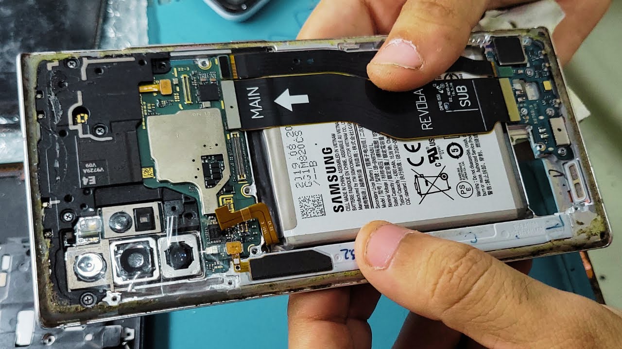 Restoration Destroyed Phone | Restore Samsung Note 10 Plus | Rebuild ...