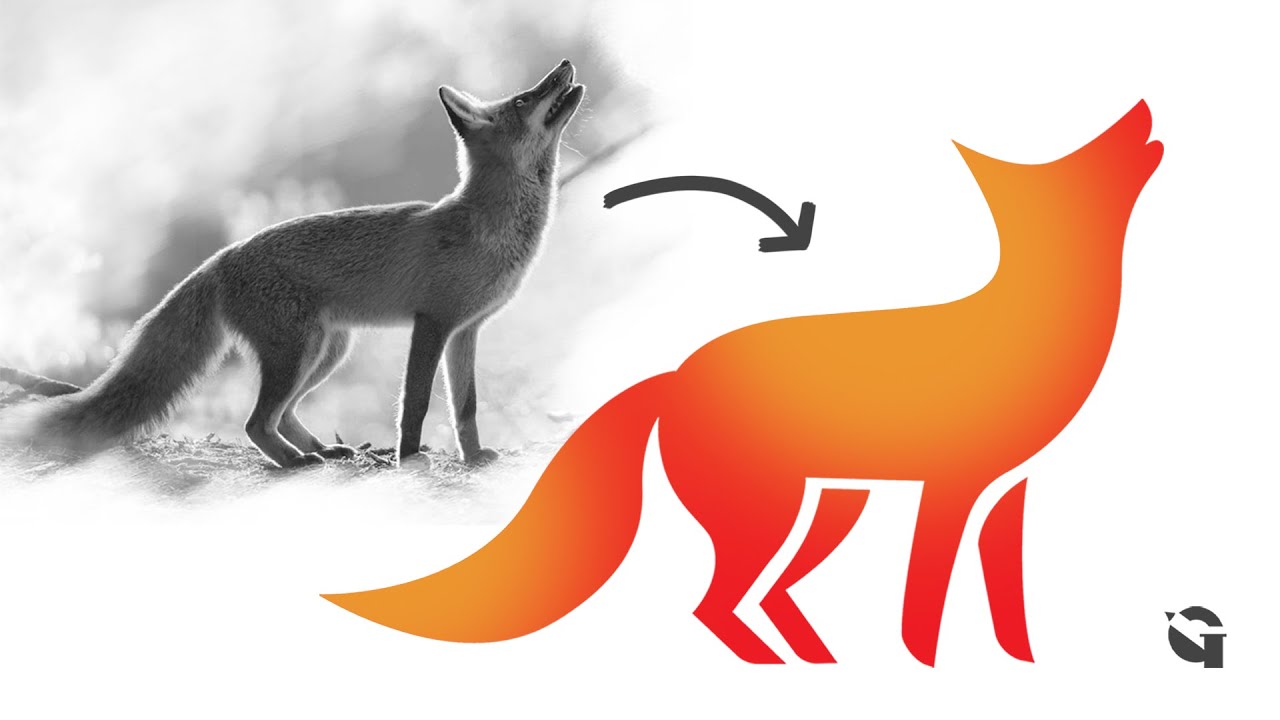 Inkscape Logo Design 2022 | Fox Clothing Brand Logo Design - YouTube