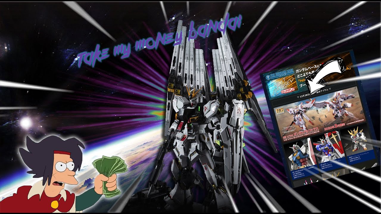 Take My Money Bandai #3: Metal Structure Fin Funnel for RX-93 ν, Kyrios ...