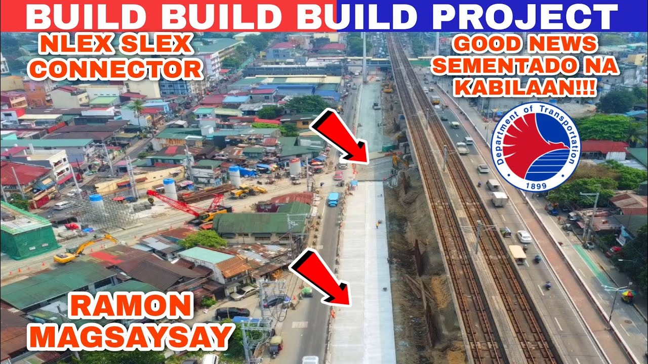GOOD NEWS SEMENTADO NA KABILAAN!!! RAMON MAGSAYSAY FLYOVER NLEX SLEX ...