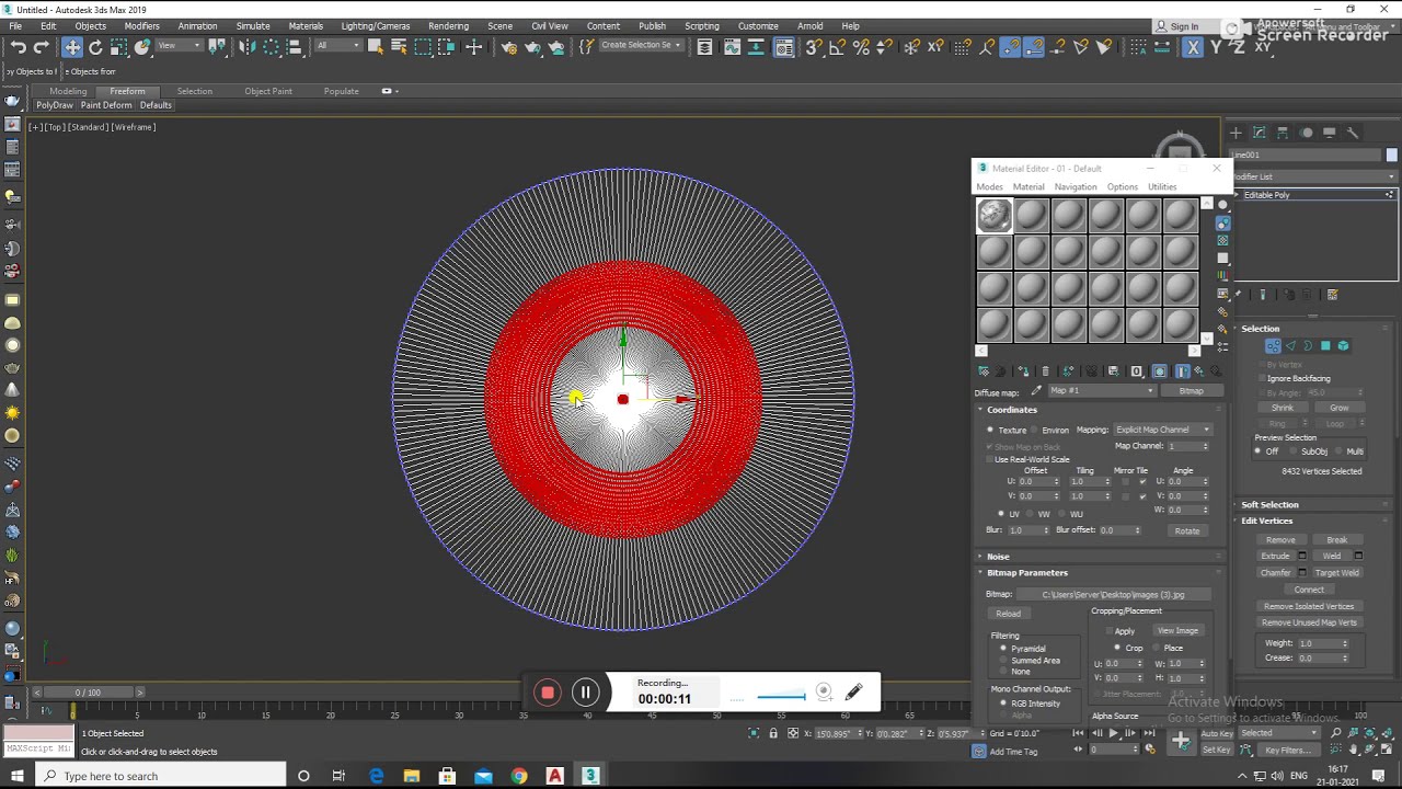 plat design in 3d max/Modeling plate 3ds Max /advance designer - YouTube