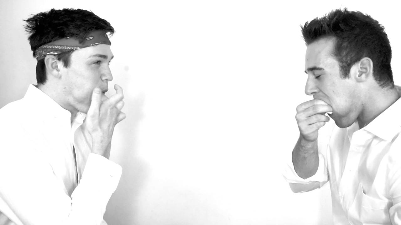 Jonathon McClendon & Casey Moss of Days of our Lives play Chubby Bunny ...