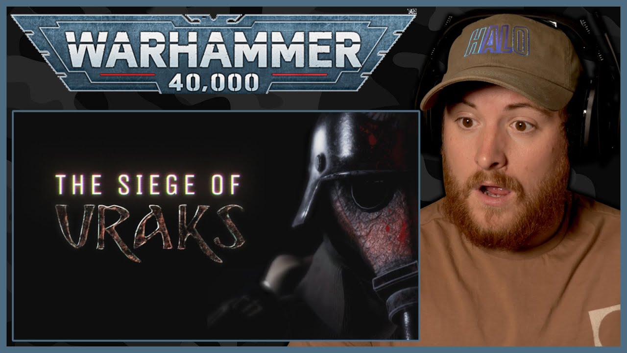 The Siege of Vraks | Warhammer 40K Animation! (Royal Marine Reacts ...