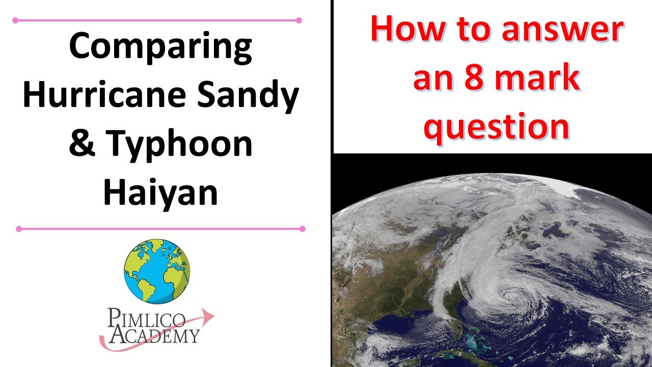 Comparing Hurricane Sandy & Typhoon Haiyan - YouTube