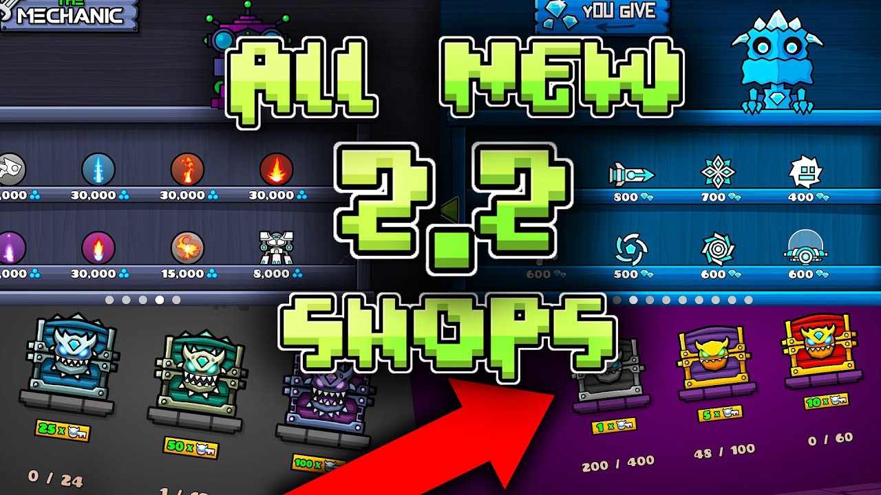 ALL NEW SHOPS UNLOCKED! VAULTS, SHARDS, ORBS, DIAMONDS, MORE! (2.2 ...