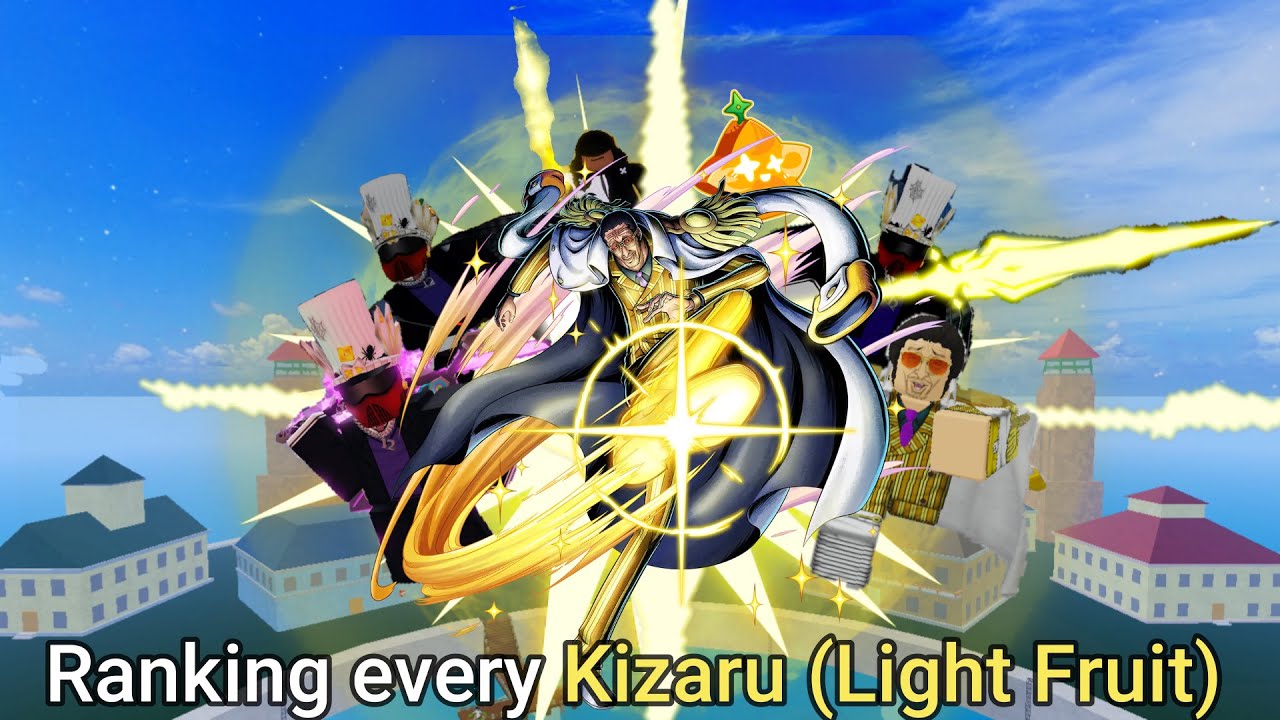 Ranking every Kizaru (Light Fruit) (Roblox) - YouTube