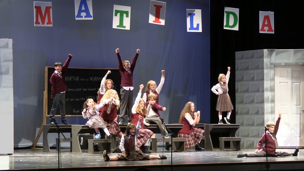 Matilda the Musical - CTPAC - Chalk Writing & Revolting Children - YouTube