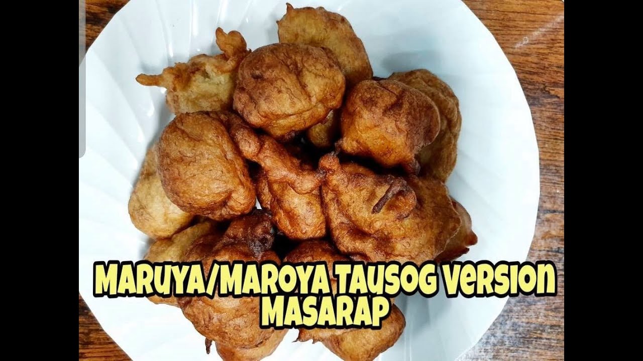 Zamboanga Maruya/Maroya TAUSUG VERSION| EASY HOW TO COOK MARUYA O ...