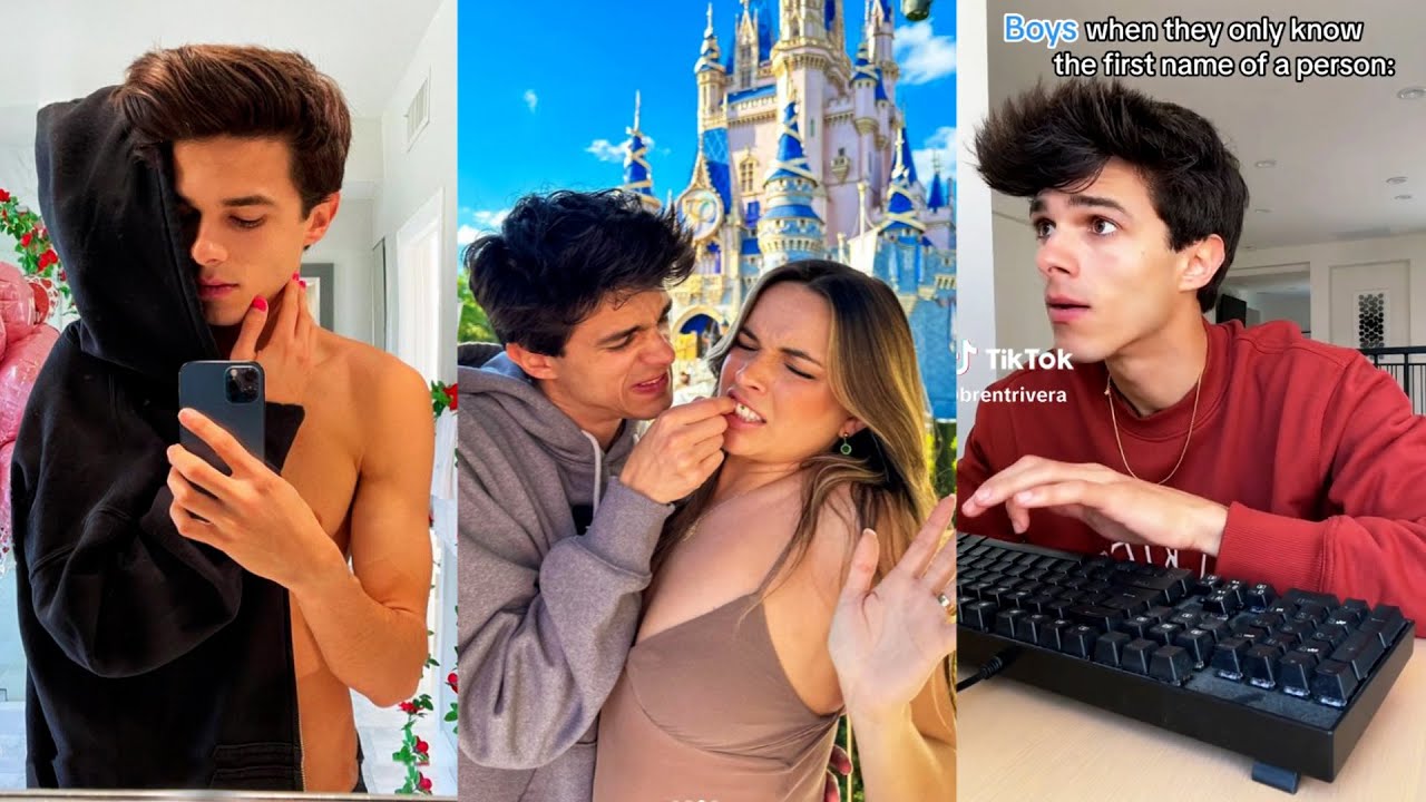 The Most Viewed TikTok Compilation Of Brent Rivera - Best Brent Rivera ...