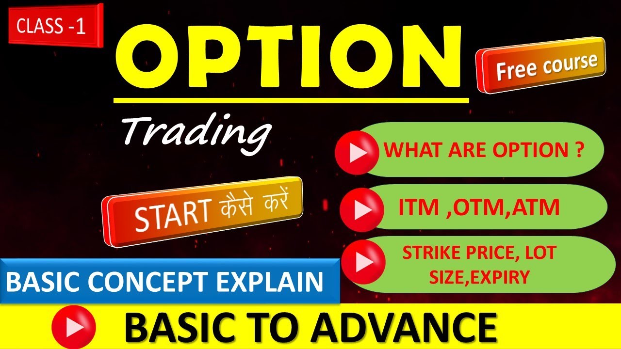 Options Trading For Beginners | L-01 | Free Course | Option Trading ...