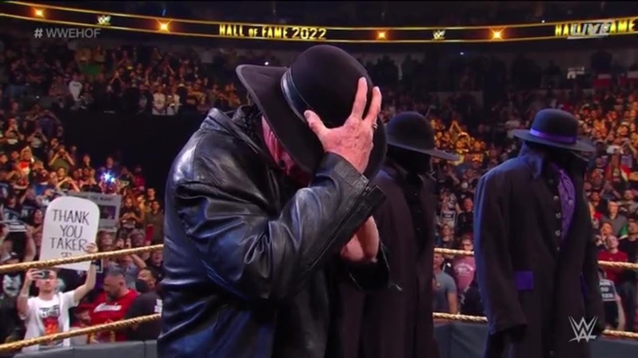 THE Undertaker WWE HALL OF FAME INDUCTION 2022 ! WWE Hall of Fame 2022 ...