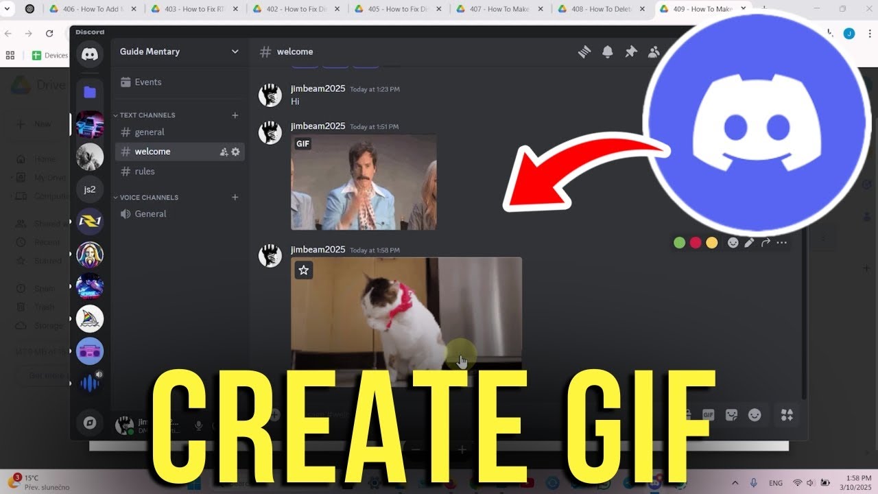 How to Create a Custom GIF for Discord Using GIPHY - YouTube