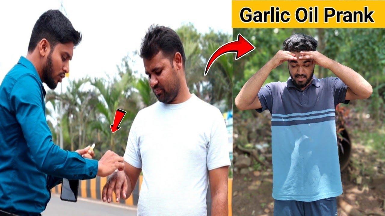garlic oil prank | PART 3 | lahsun prank | attar prank | perfume prank ...