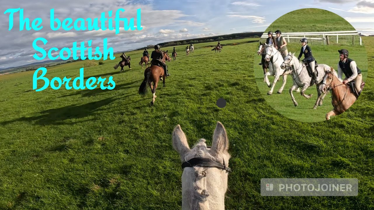 Lilliesleaf Ride Out - More Common Riding in Scotland! - YouTube