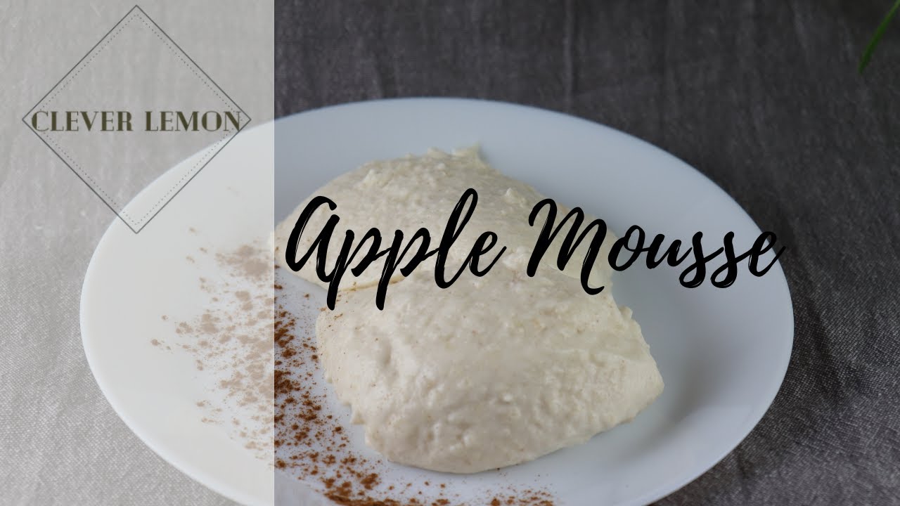 Apple Mousse Recipe | Quick and Easy Apple Cream Dessert - YouTube