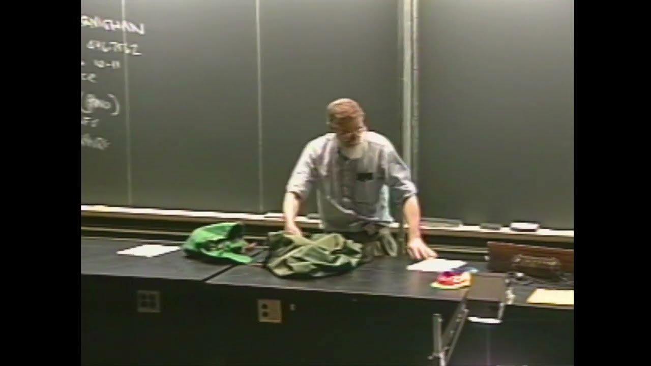 Brian Kernighan Trims His Beard in First CS50 Lecture in 1996 - YouTube