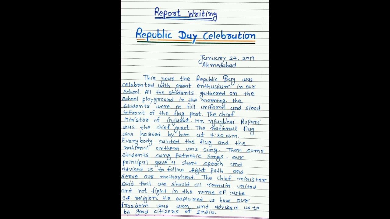 Republic Day Celebration Report Writing In English Report Writing In republic-day-celebration-report-writing-in-english-report-writing-in