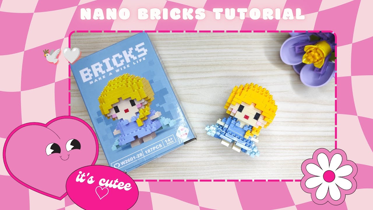 TUTORIAL NANO BRICK ELSA (FROZEN) ｡.｡:+* - YouTube
